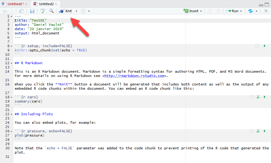 R markdown